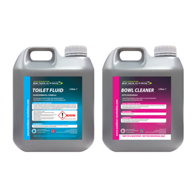 2L Bowl Cleaner And 2L Toilet Fluid
