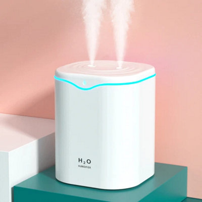 2L Cool Mist Air Humidifier , Adjustable Home Diffuser with LED Light