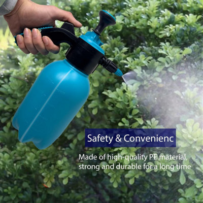 2L Garden Sprayer Hand Pump Sprayer with Adjustable Copper Nozzle