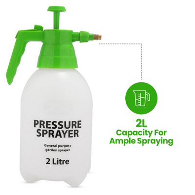 2L PORTABLE GARDEN PRESSURE SPRAYER