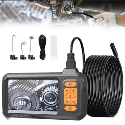 2M 1080P HD 8MM 4.3" Screen Industrial Endoscope Camera Borescope ...