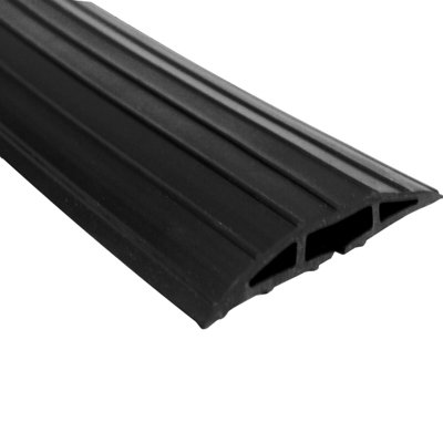 2m Cable Ramp Rubber Floor Cable Tidy Safety Protector for Office or Home