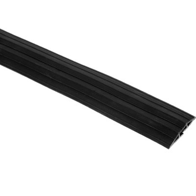 2m Cable Ramp Rubber Floor Cable Tidy Safety Protector for Office or Home