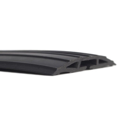 2m Cable Ramp Rubber Floor Cable Tidy Safety Protector for Office or Home