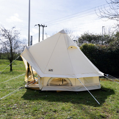 2m Mini Bell Tent Lite, New for 2024, zipped in groundsheet, compact ...