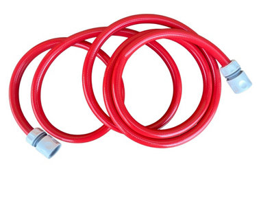 2m of Portible hot water hose for caravans,mobile homes,1/2" +standard ...
