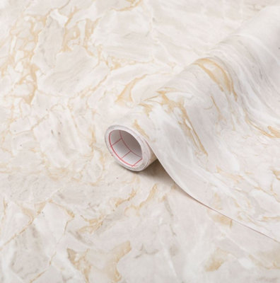 2m x 45cm Grey Marble Granite Self Adhesive Vinyl Sticky Back Plastic ...