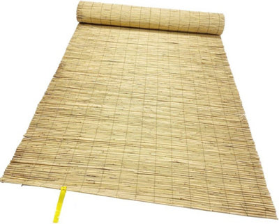 2m x 4m Natural Split Reed Fence Hand-Woven Reed Screening Outdoor ...