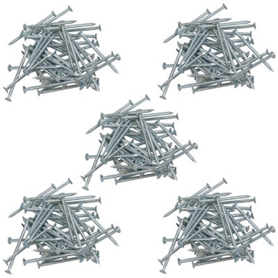 2mm x 38mm Round Headed Wire Nails Zinc Plated Timber Wood Building ...