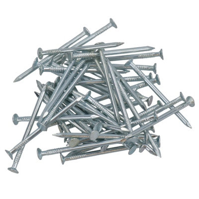2mm x 38mm Round Headed Wire Nails Zinc Plated Timber Wood Building ...