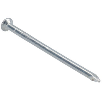 2mm x 40mm Round Headed Wire nails For Concrete Brick Wood 110pc Zinc ...