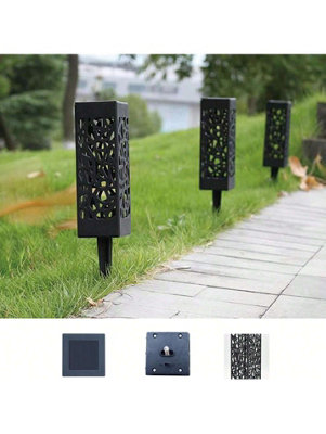 2Pack Solar Powered LED Garden Lights Automatic Led for Patio Yard ...