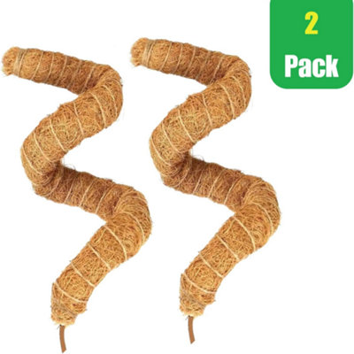 2pc 48'' Bendable Moss Plant Support Pole Stakes