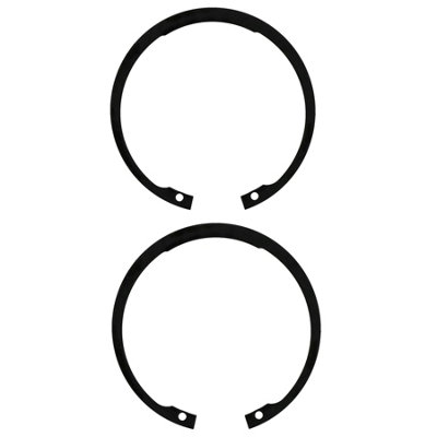 2pc 80mm x 2mm Internal Circlip Clip Trailer Bearing Retainer Retaining ...