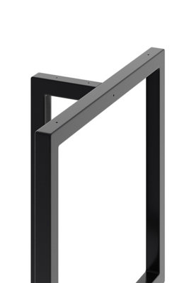2PCS Durable and Stylish Metal Dining Table Legs Furniture Base Support ...
