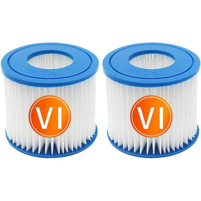 2pcs Hot Tub Cartridge Filters Compatible with Best-way Size VI ...