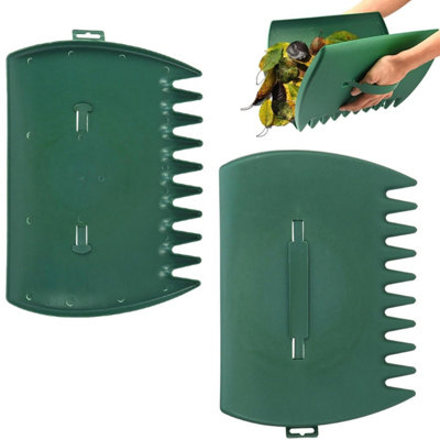 2Pcs Leaf Picker Upper, Leaf Scoops Hand Rakes, Leaf Grabber Claws Leaf ...