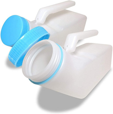 2PCS Male Urinal Portable Incontinence Bottle for Men Travel w/ Night ...
