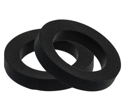 2pcs of Rubber Gaskets for Gas Hose Pipe Connection System Fittings