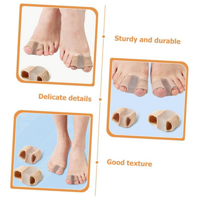 2PCS SEPARATORS WOVEN BUNION FOR FOOT CARE COMFORTABLE SPACER FOR ...