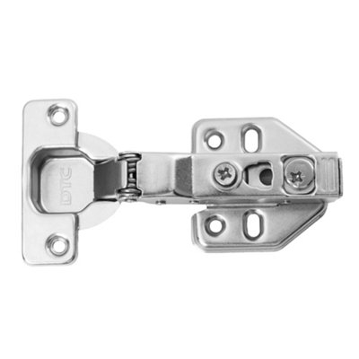 2Pcs Soft Close 110 Degree Half Overlay Cabinet Hinges for Quiet Door ...