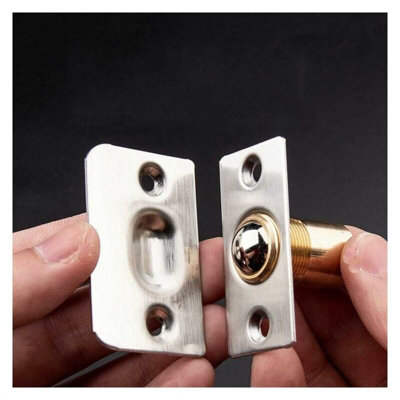 2Pcs Stainless Steel Ball Catch Door Latch Adjustable Roller Furniture ...
