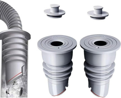 2PCS Washing Machine Odor Stopper 35 40mm Washing Machine Hose Ointment ...