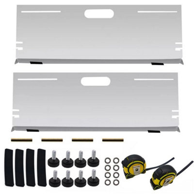 2Pcs Wheel Alignment Tool Toe Plates Accurate Measure Tape And ...
