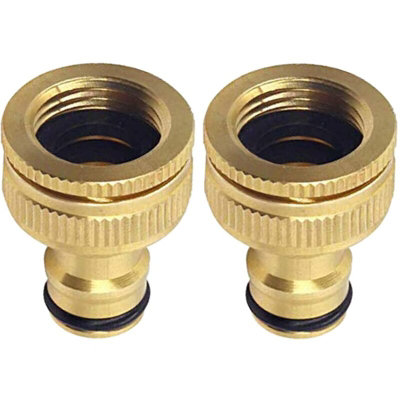 2piece high flow faucet connector with 33.3mm g 1 inch thd, 3/4 inch ...