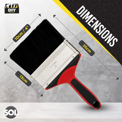 2pk 4 Inch Paint Brushes for Interior & Exterior Painting, Large Paint ...