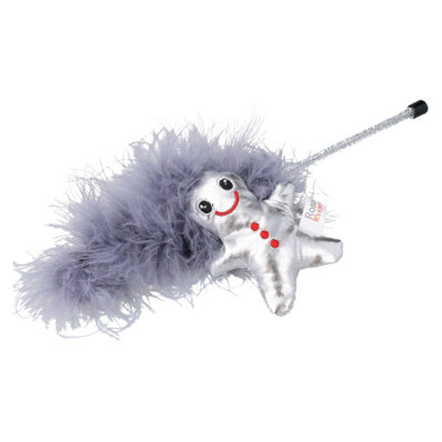 2PK Cat Kitten Christmas Gift Metallic Feather Teaser Interactive ...