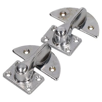 2pk Gravelly Fastener Swivel Toggle Catch Lock Trailer Number Plate ...