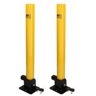 2pk Security Post Fold Down Retro Fit Integral Lock Caravan Trailers ...