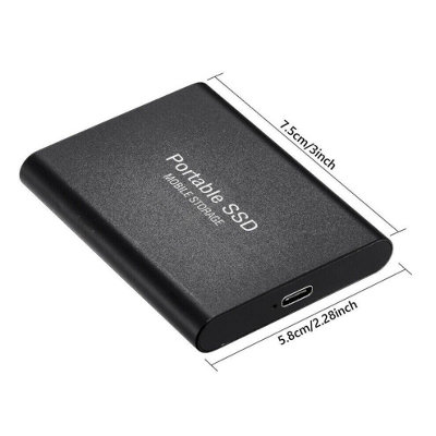 Buy 2TB Portable External SSD USB 3.0 Mobile Storage for PC Laptop ...