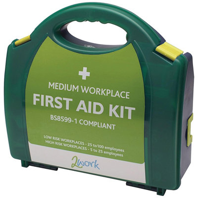 2Work BSI Compliant First Aid Kit Medium 2W99438