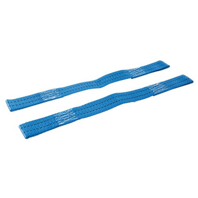2x 1000KG 450mm Tie Down Securing Loop Offset Load & Vehicle Ratchet ...