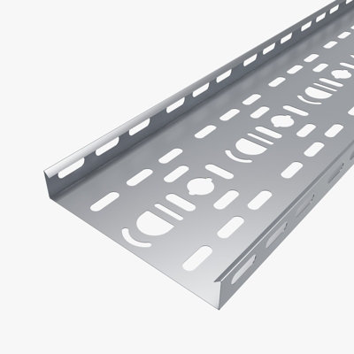 2X 150MM MEDIUM DUTY CABLE TRAY 3M LENGTH PG