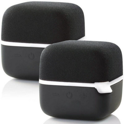 2x 15W Bluetooth Speaker Kit WHITE True Wireless Stereo Portable ...