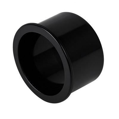 2X 56 X 43MM SOLVENT WELD REDUCER BLACK PLASTIC WASTE PIPE ADAPTER