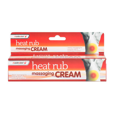 2X 70g MasterPlast Heat Massaging Cream, Deep Rub, Fast Relief for ...
