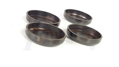 2x ANTIQUE BRASS CASTOR COASTERS FURNITURE GLIDES FLOOR PROTECTOR FOR ...