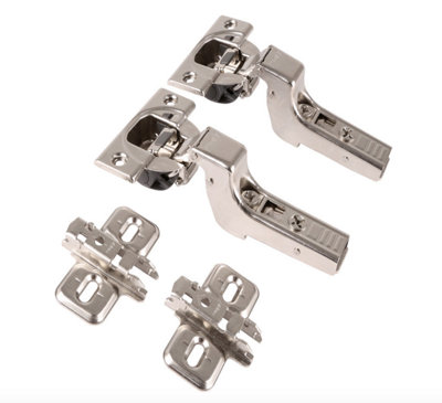 2x Blum Clip Top 110A Hinge inc Blumotion 71B3750
