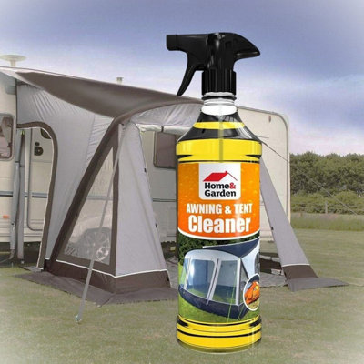 2x Caravan Awning & Tent Cleaner Spray Canopy Fabric Stain Remover 500ml