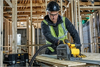 2x DeWalt DWS5022 1.5m Guide Rail for DWS520 Plunge Saws + Carry Bag ...