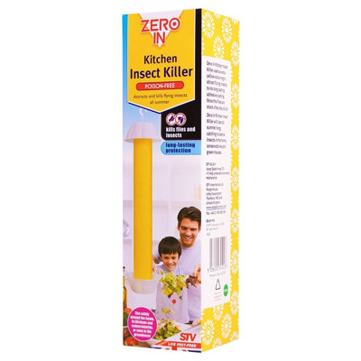 2x Kitchen Greenhouse Insect Killer Sticky Adhesive Bug & Fly Control ...