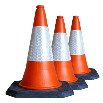 2x Large 75cm Self Weighted High Visibility Heavy Duty Reflective ...