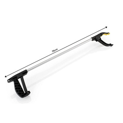 2x Litter Pickers Long Reach Grabber