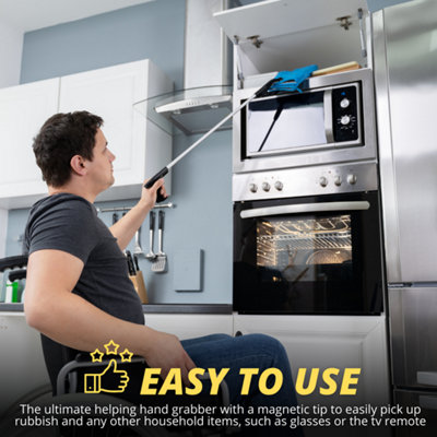 2x Litter Pickers Long Reach Grabber | DIY at B&Q