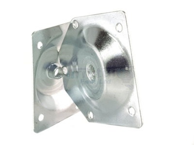 2x M8 Furniture Fixing Plates Angle Design Ideal for Making Straight ...