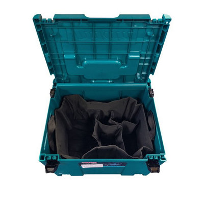 2X Makita MAKPAC Canvas Organiser for Makpac Case Systainer Batteries ...